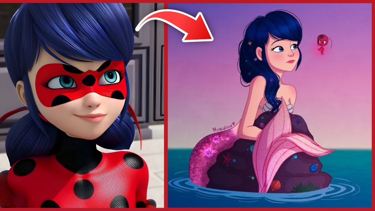 MIRACULOS LADYBUG MERMAID ALL MODE - YouTube