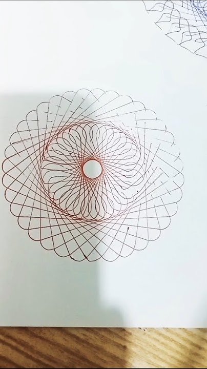 Smooth Pen Drawing | Spirograph-Inspired ASMR Loop#love #music #remix #artisticachievement - YouTube