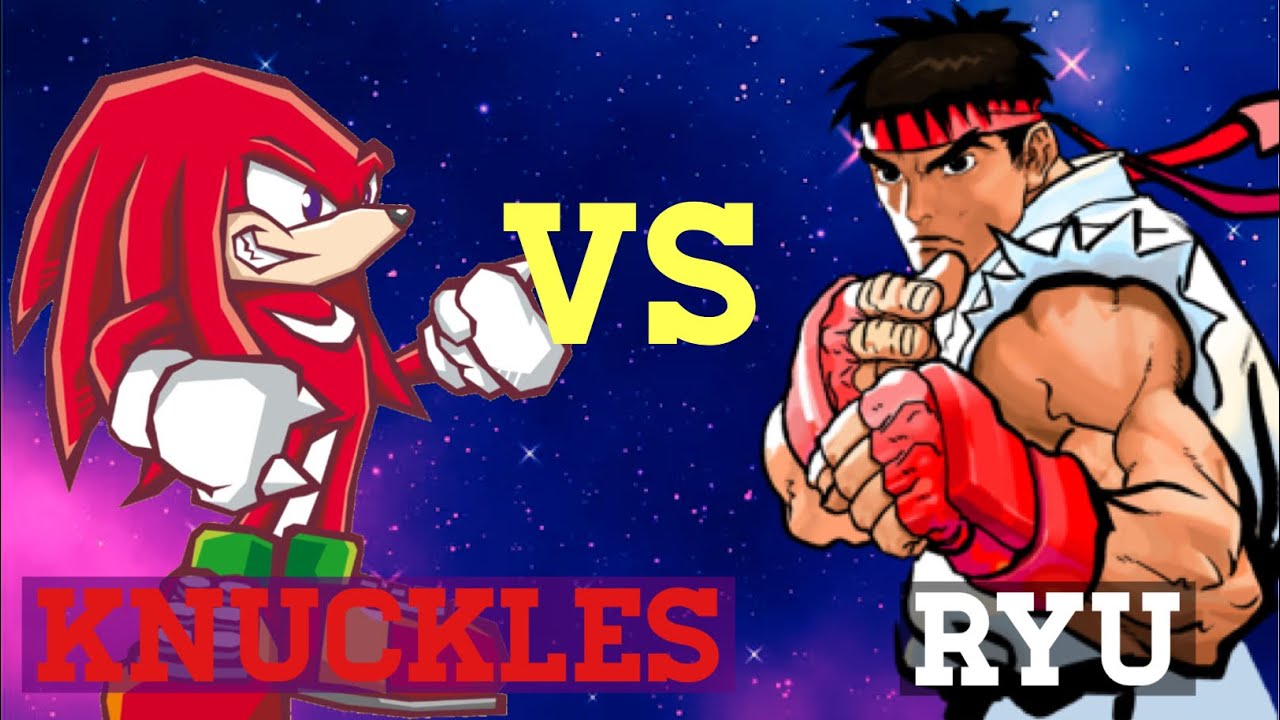 Knuckles vs Ryu (FlipaClip Animation - 2025 remake) - YouTube