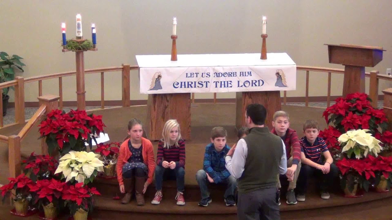 December 31, 2017 Children's Message by Pastor Kyle Winter - YouTube