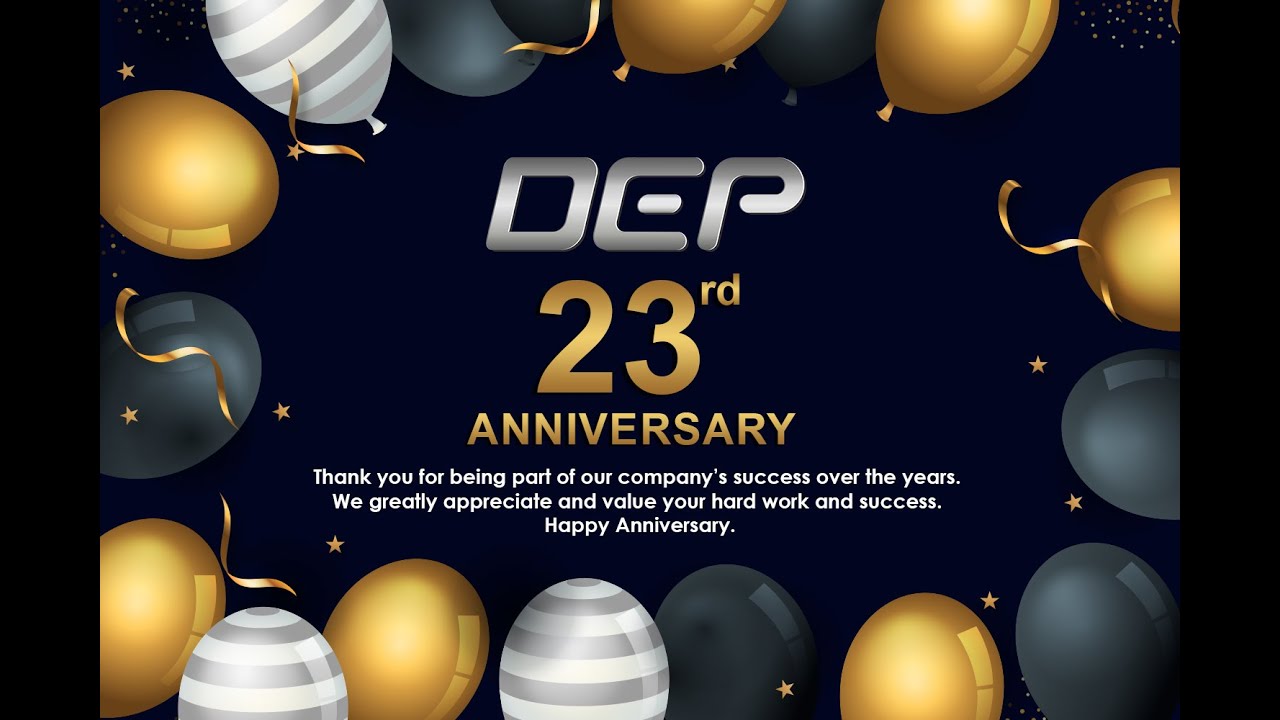 DEP 23rd Anniversary - YouTube