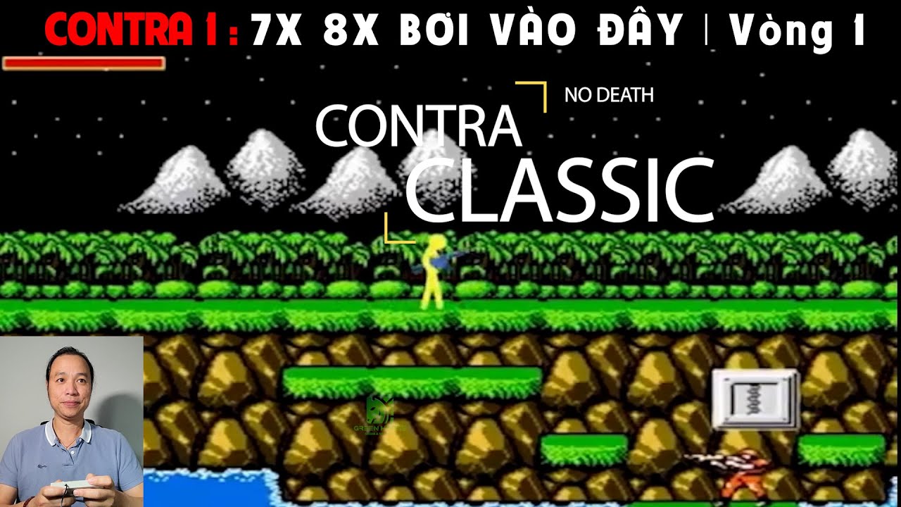 FULL RUN OF CONTRA (NES) WITHOUT DEATH - Classic Gameplay | CONTRA GAME ...