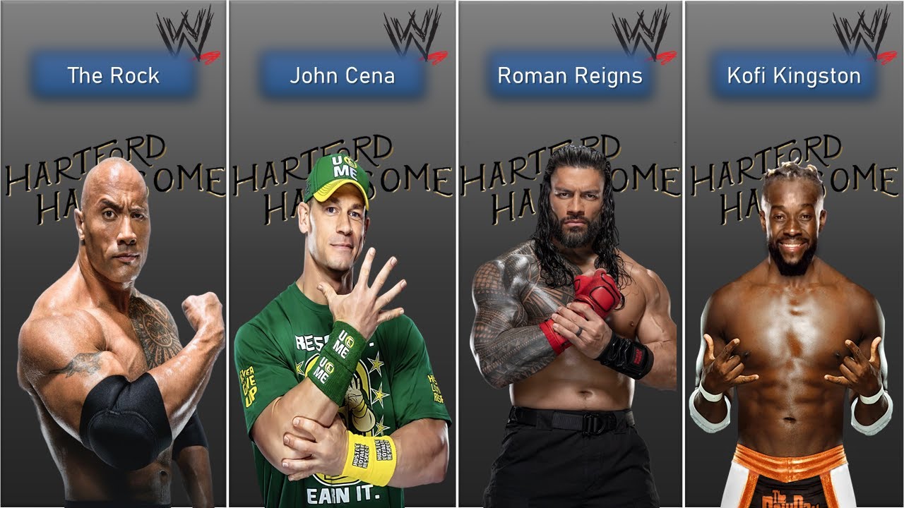 40 of the most handsome WWE wrestlers in 2024 - YouTube