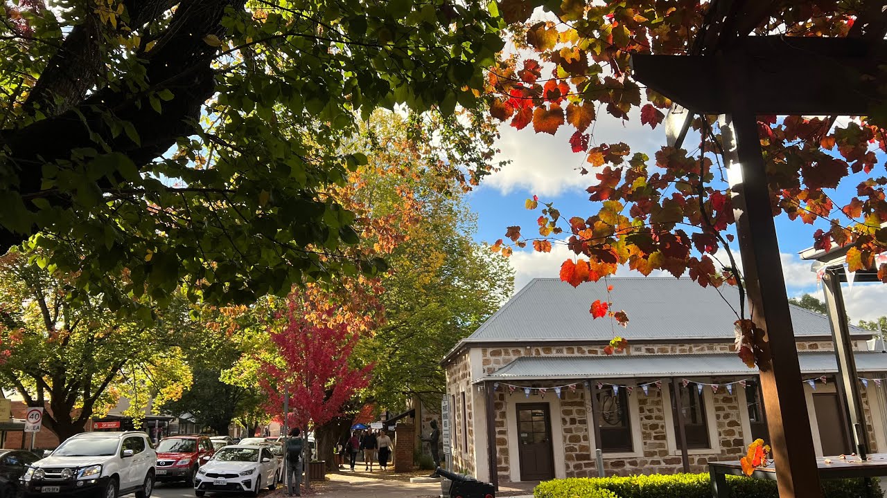 Hahndorf Walking Tour Autumn | German Village | Adelaide, South ...