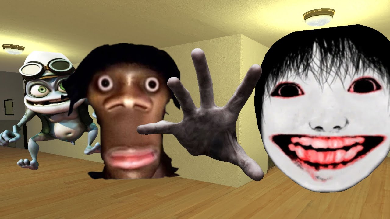 Yoshie,Hand 1,Obunga 2,Crazy Frog And Strongobunga In The Hotel #Gmod # ...