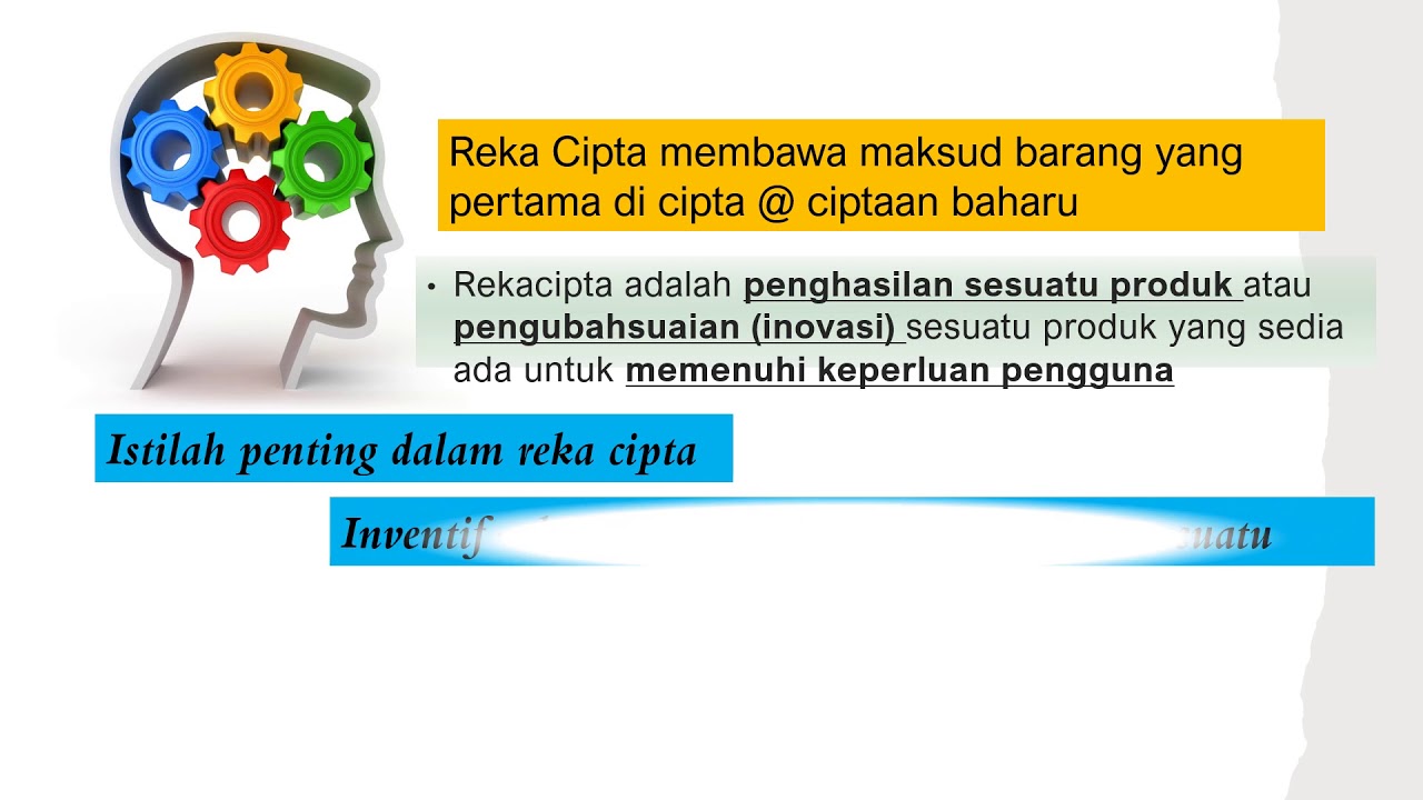 PENGENALAN REKA CIPTA PART 1 - YouTube