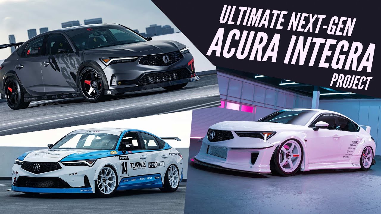 2023 Acura Integra's customizable performance potential showcased ...