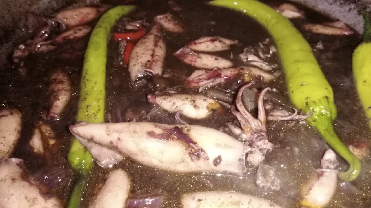 How to cook Adobong Pusit | Simple Cooking #zeusandathenatv - YouTube