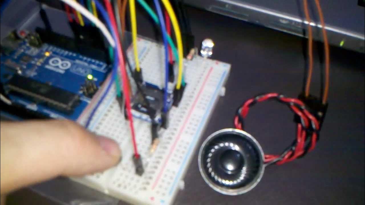 Pistola de rayos laser con Arduino UNO y modulo de sonido WTV020SD16P ...