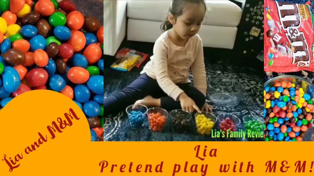 PLAYING WITH M&M | LEARNING COLORS and COUNTING | KIDS EDUCATIONAL ...