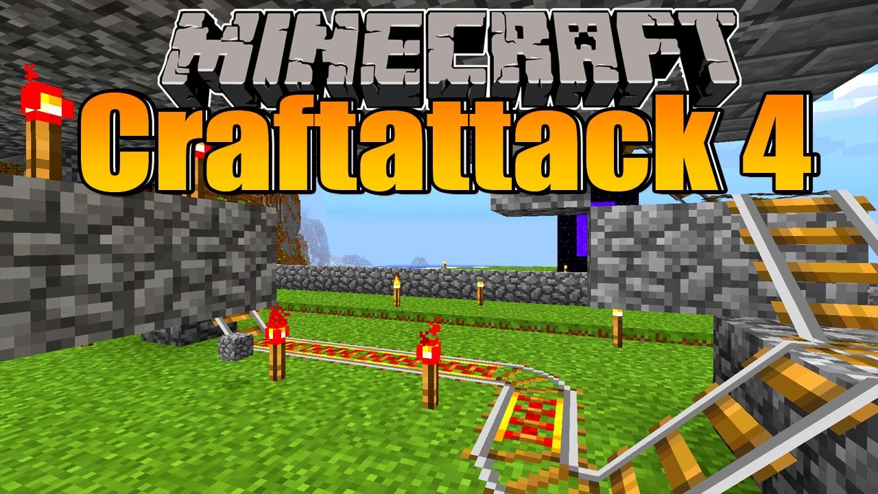 Professionelle Minecart Technik! - Minecraft Craftattack 4 Folge #21 ...