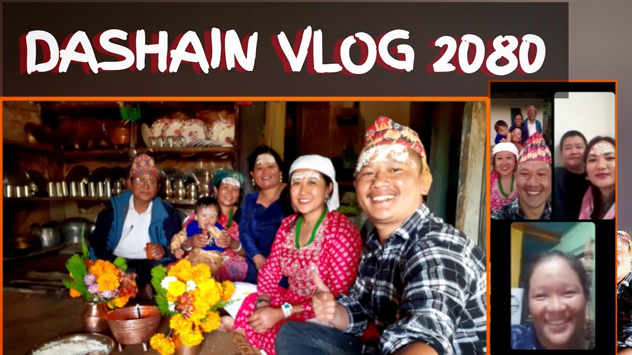 DASHAIN VLOG 2080 🥰🌷| Roshan Rai Vlogs | dashain vlog 2023 - YouTube