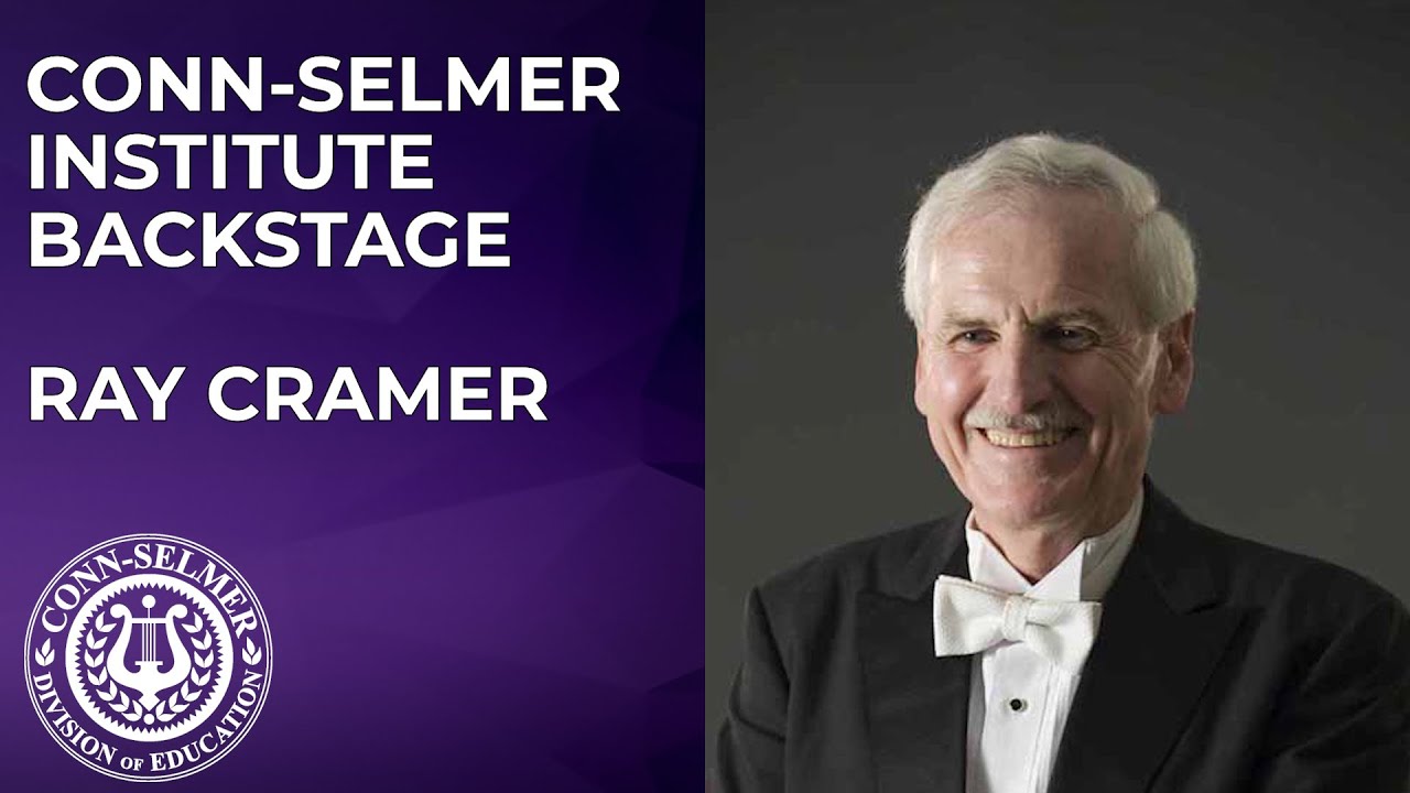 Tim Lautzenheiser Goes Backstage with Ray Cramer - YouTube