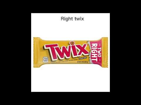 Left twix vs right twix - YouTube