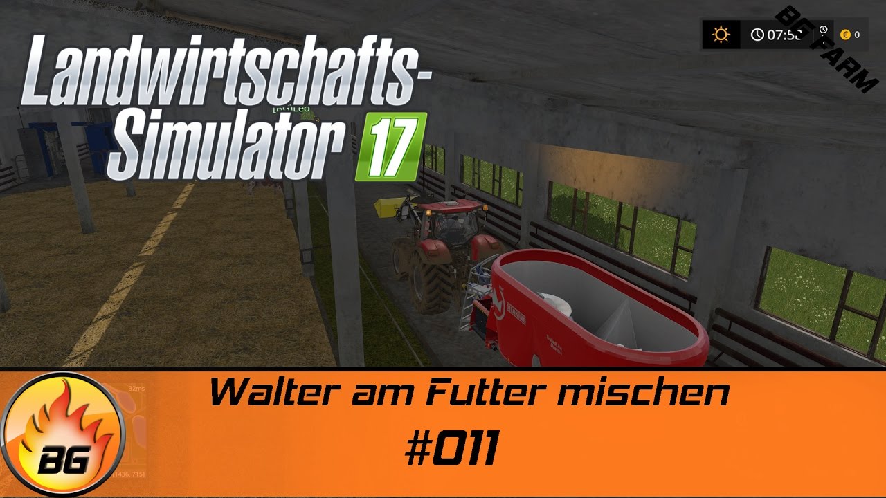 LS17 - BG FARM #011 | Walter am Futter mischen | Let's Play [HD] - YouTube