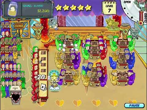 Diner Dash Level 5-7 - YouTube