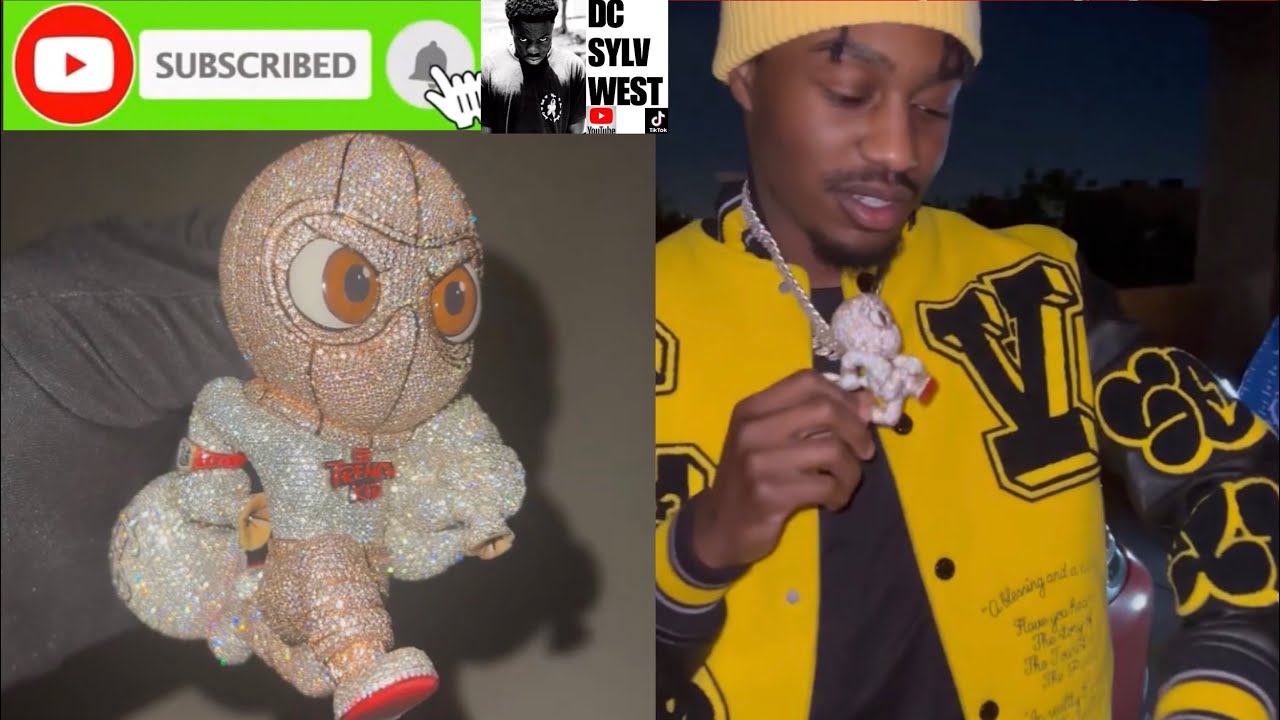 Lil Tjay Bought A New Trench Ice Chain For 950K Dollars 💵 - YouTube