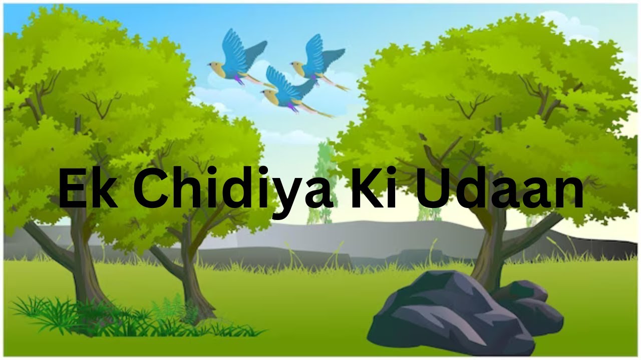 Ek Chidiya ki Udaan | Moral Story for Kids | Scenery drawing | Digital ...