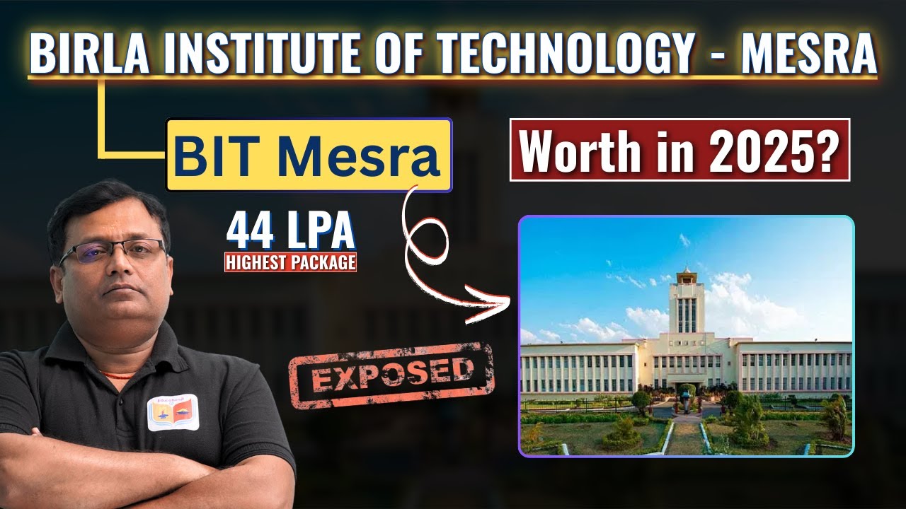 BIT Mesra: Honest Review 2025🔥| is It worth for B.Tech Computer Science ...