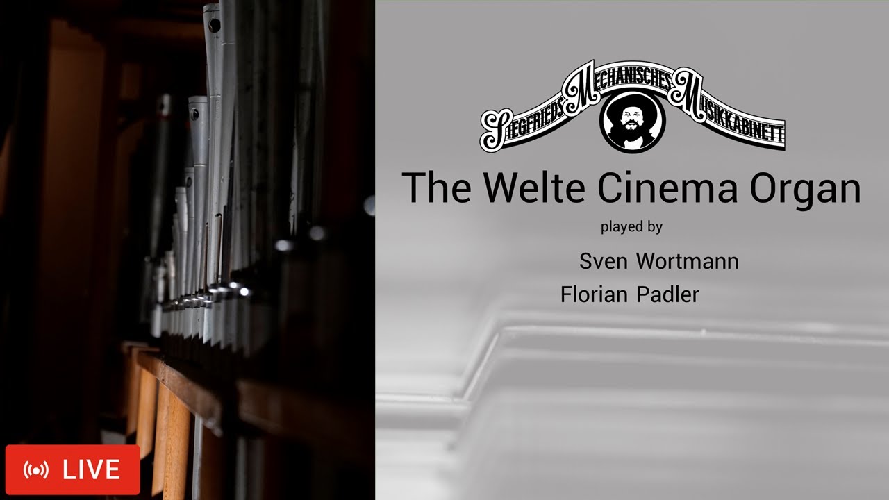 Welte Cinema Organ Concert - Live - YouTube