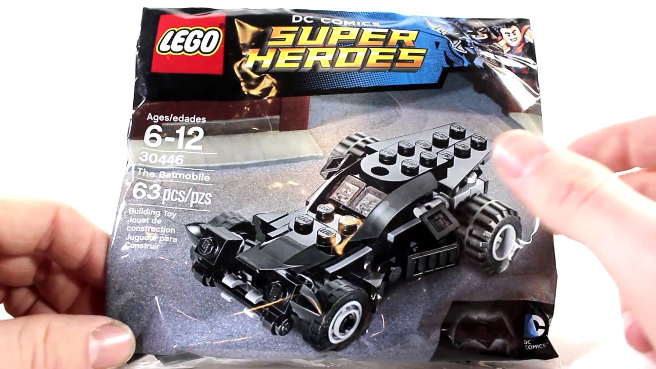Lego Poly Bag The Batmobile Set #30446 Speedbuild and Review - YouTube