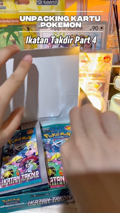 Brewek kartu pokemon ikatan takdir part 4 #pokemon #kartupokemonindonesia #pokemontcg - YouTube