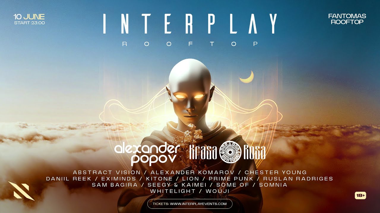 10.06.2023 | INTERPLAY ROOFTOP MOSCOW | OFFICIAL TRAILER - YouTube