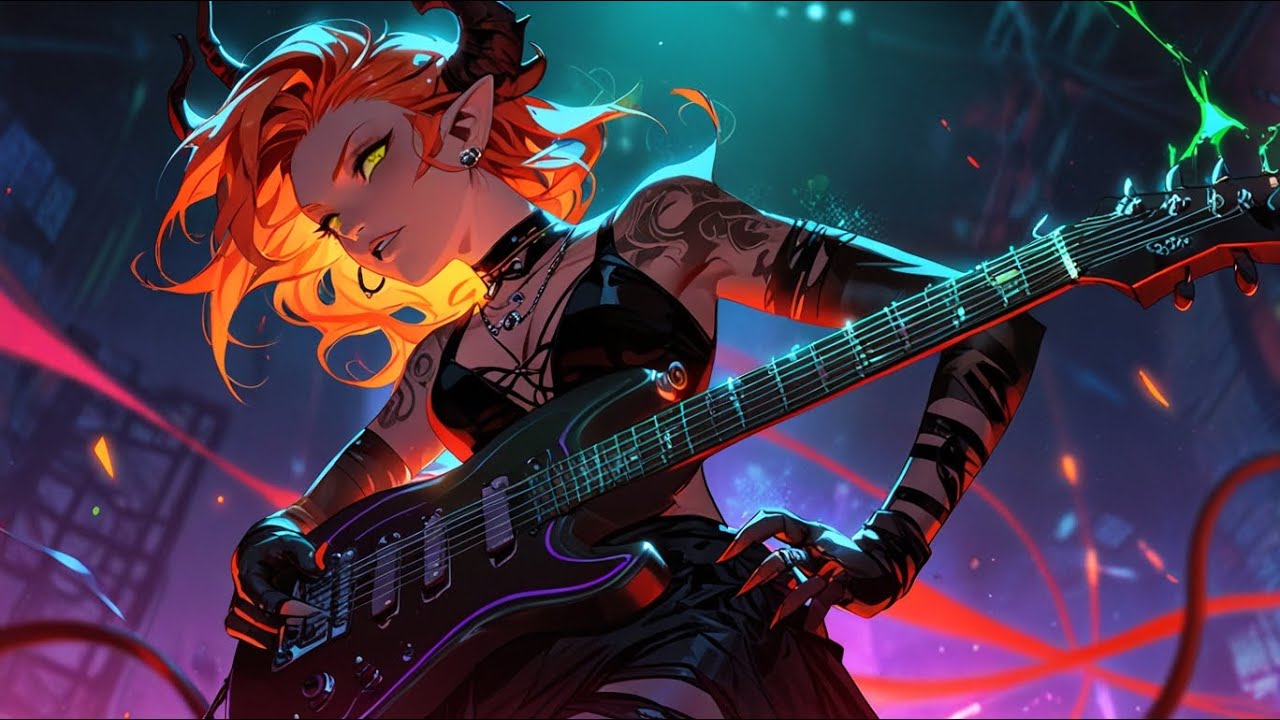 Infernal Rockstar: Epic Gothic Guitar Solos - YouTube