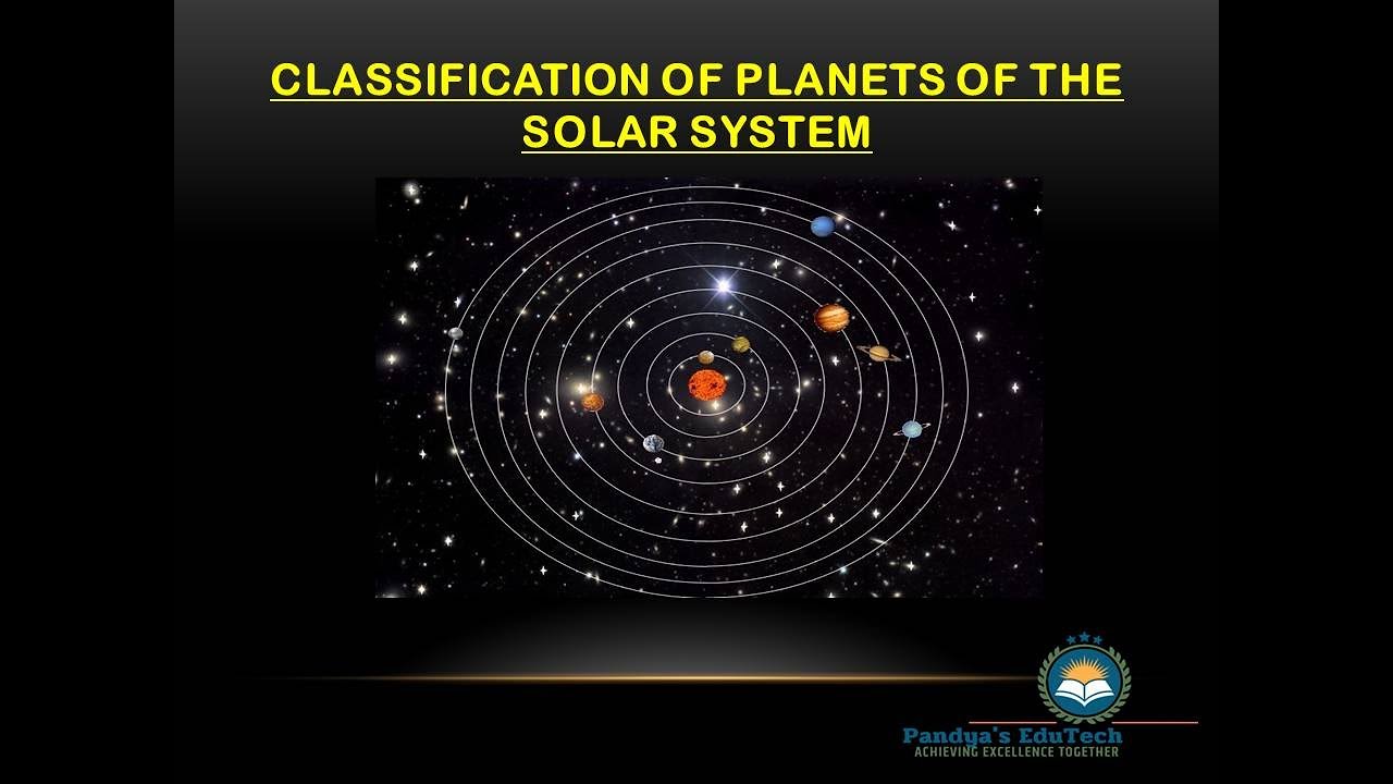 CLASSIFICATION OF PLANETS OF THE SOLAR SYSTEM - YouTube