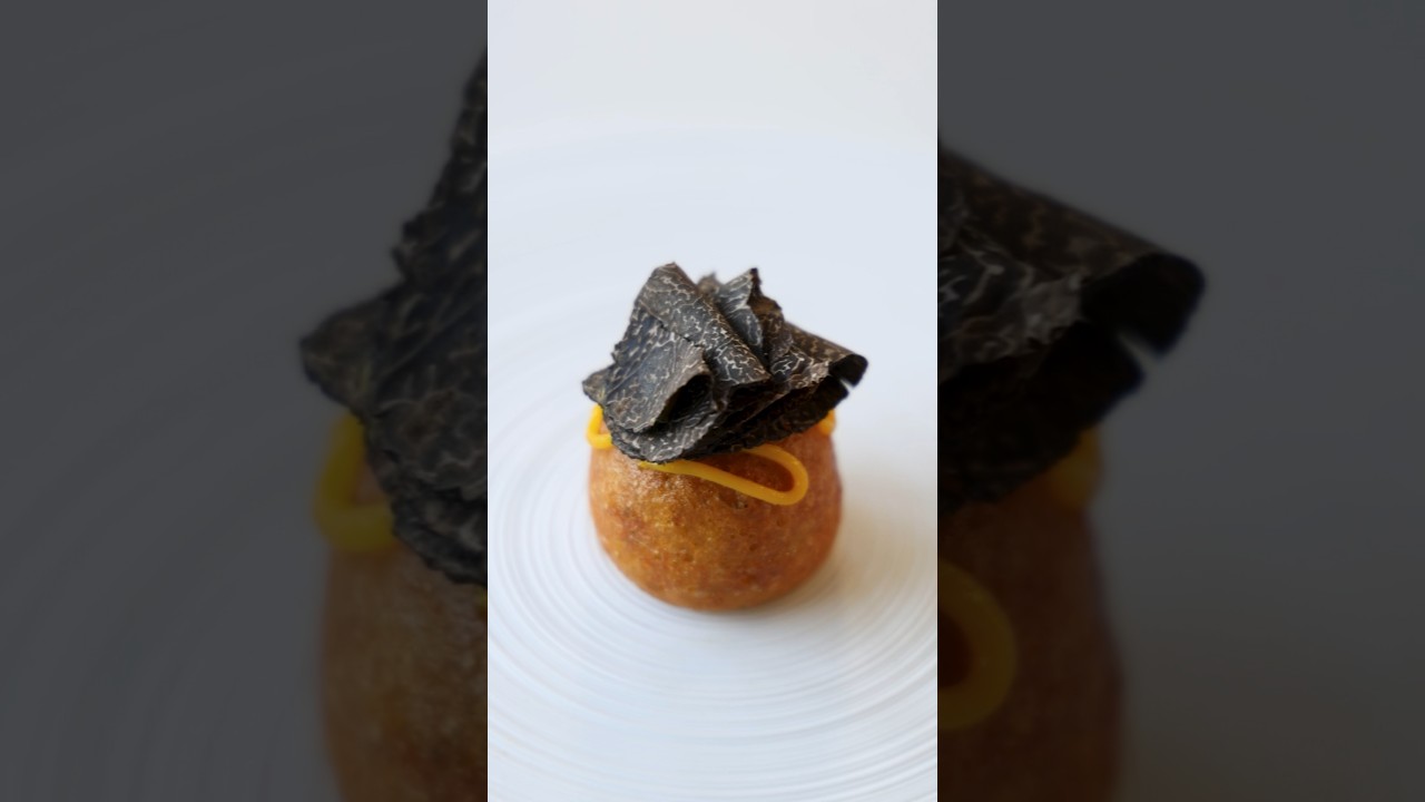 The perfect amuse or bite! Oxtail beignet recipe #shorts - YouTube