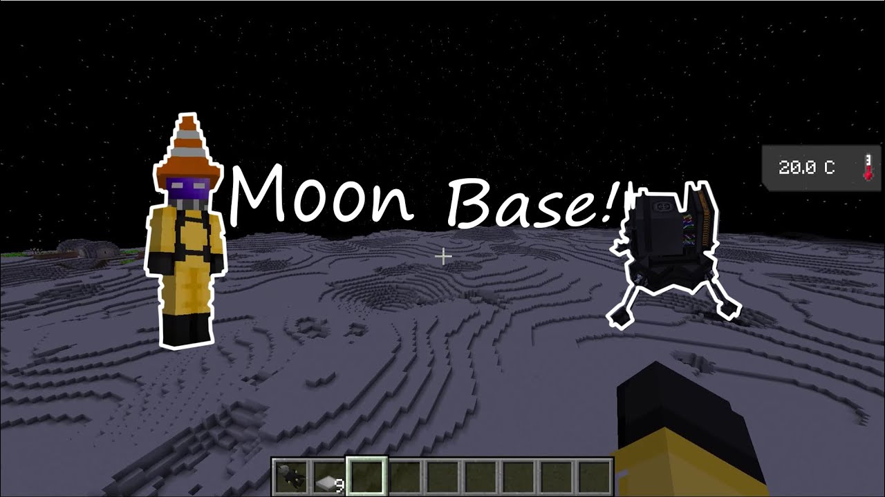 Minecraft Moon Base | Episode 1 - YouTube