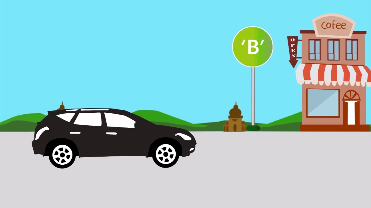 Car Animation (Motion Graphic) - YouTube