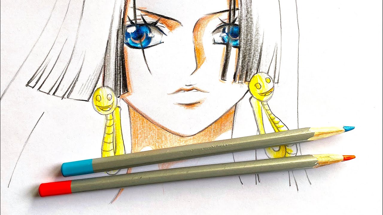 Boa Hancock eyes drawing easy tutorial / One Piece - YouTube
