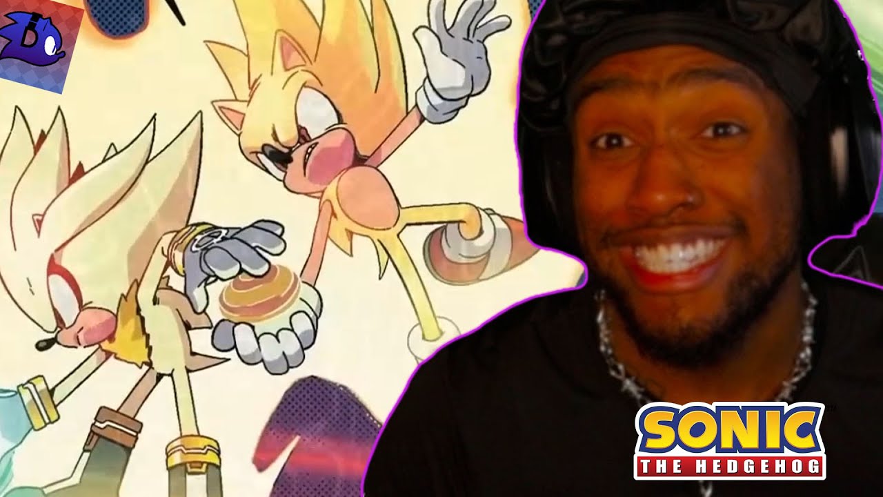 SUPER SONIC AND SUPER SILVER!!!! | Sonic the Hedgehog (IDW) - Issue #25 ...