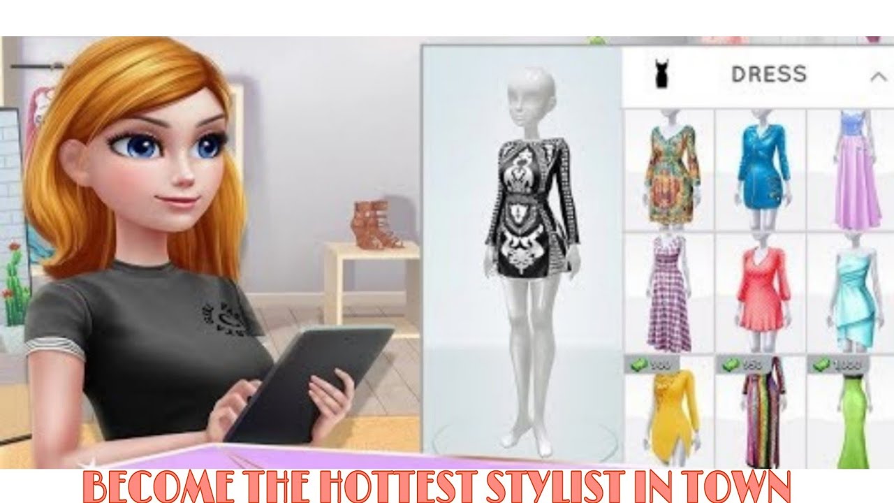 SUPER STYLIST- DRESS UP AND STYLE FASHION | GAME PLAY - YouTube