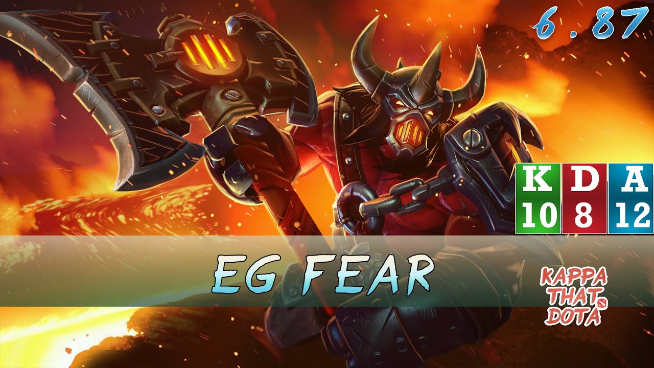 EG.Fear / Evil Geniuses Fear Axe new patch 6.87 - YouTube