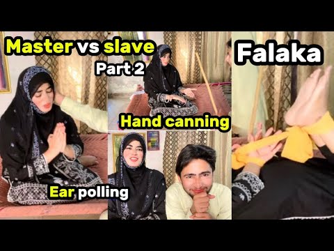 Master vs slave part 2 challenge | hogtie + falaka punishment | hand ...