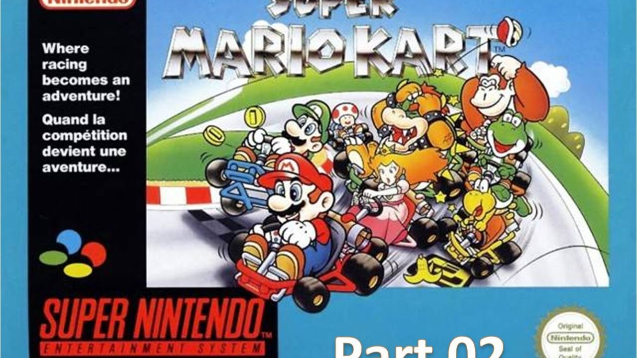Let's Play - Super Mario Kart - part 2 - snes - YouTube