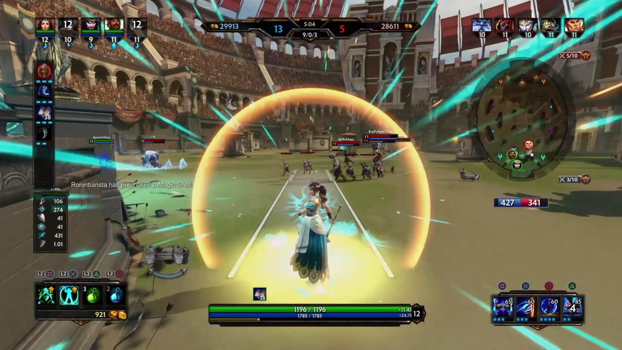 SMITE Hera Arena Gameplay - YouTube