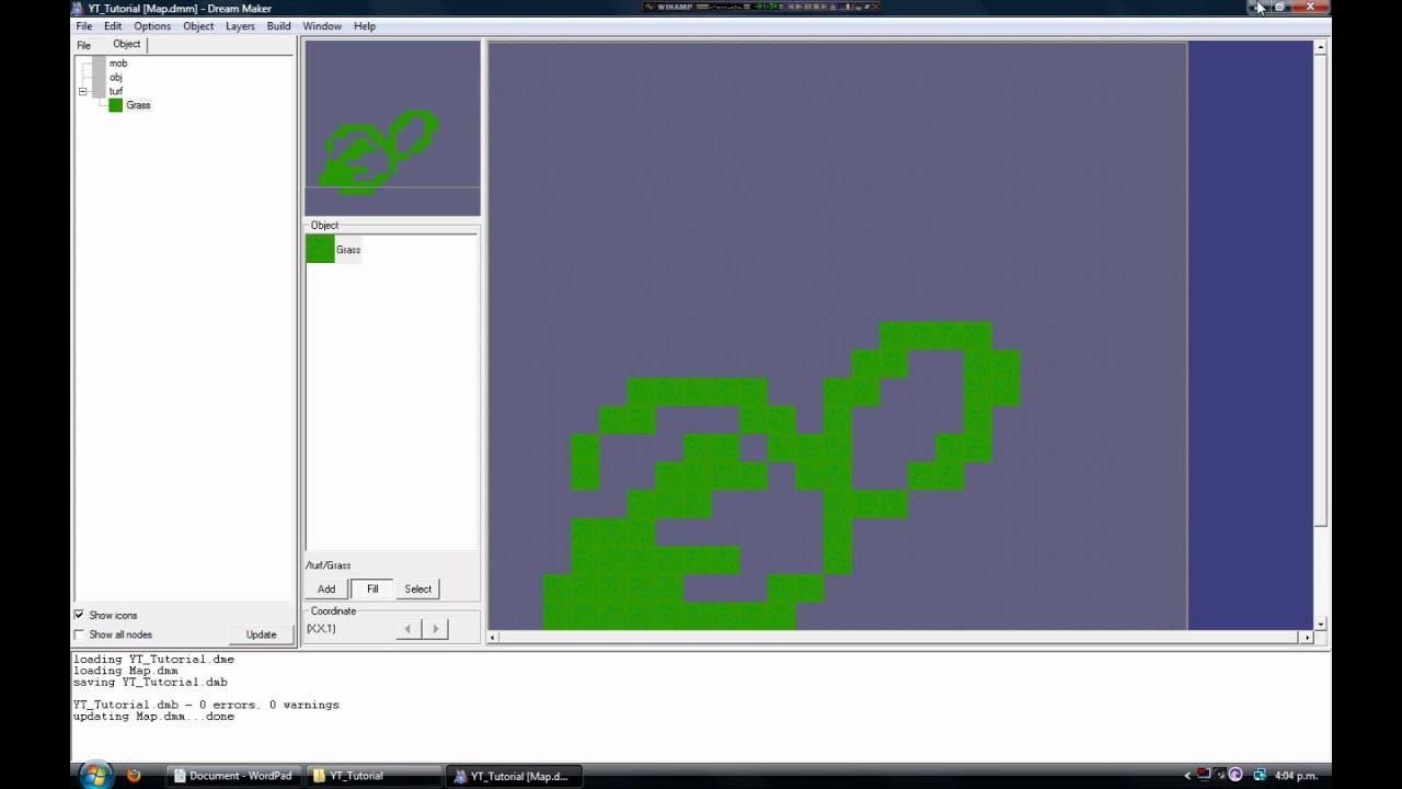 BYOND Tutorials / your first map (HD and narrated) - YouTube