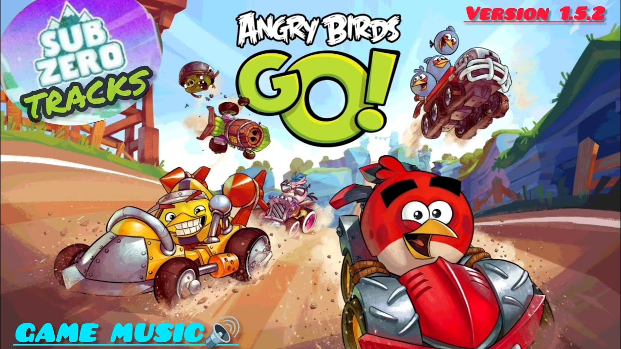 ANGRY BIRDS GO‼️| SUB ZERO TRACKS GAMEPLAY | ALL RACE MODES | IN GAME ...