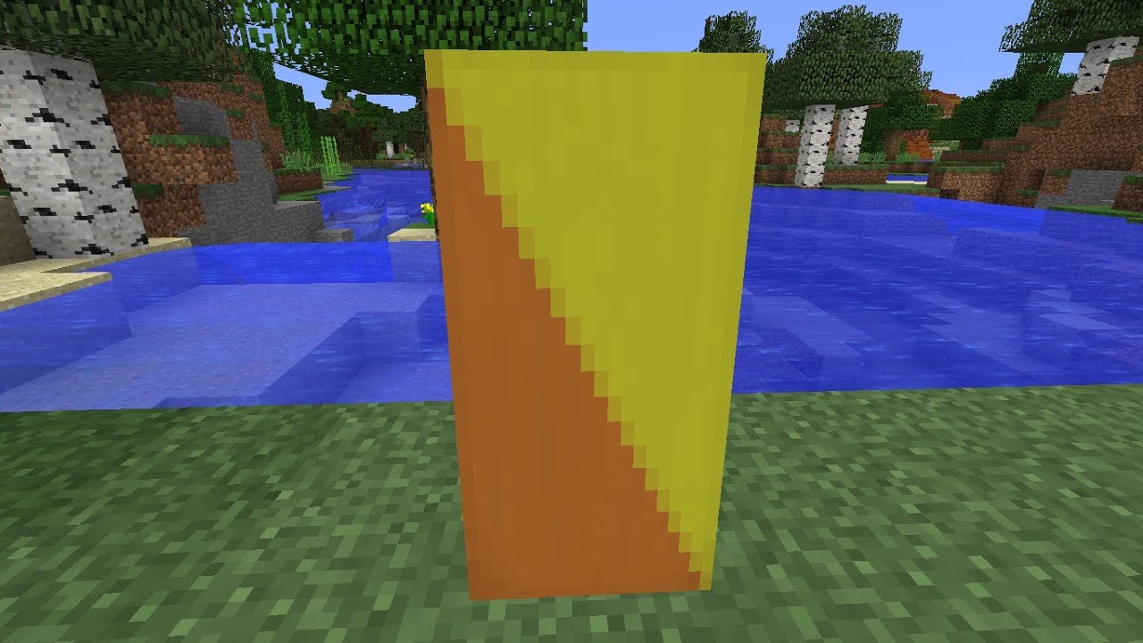 How to make the National Flag of Bhutan [BTN]//Minecraft - YouTube
