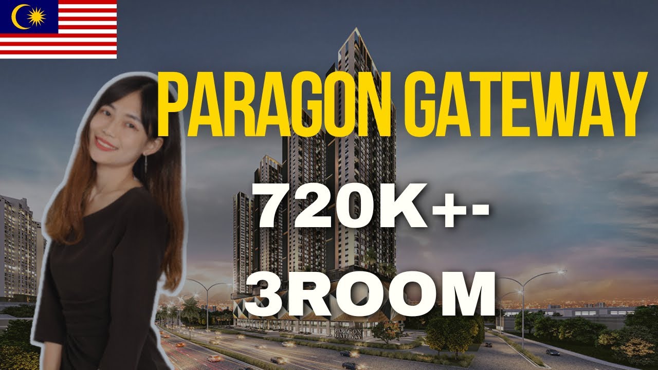 PARAGON GATEWAY 3 Room 720k 【 Taman Suria 】 - YouTube