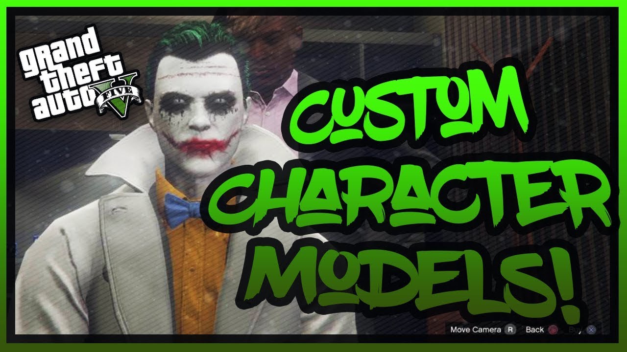 GTA 5 - *CUSTOM CHARACTER MODELS!* (PS4 NEXT-GEN MODS) - YouTube