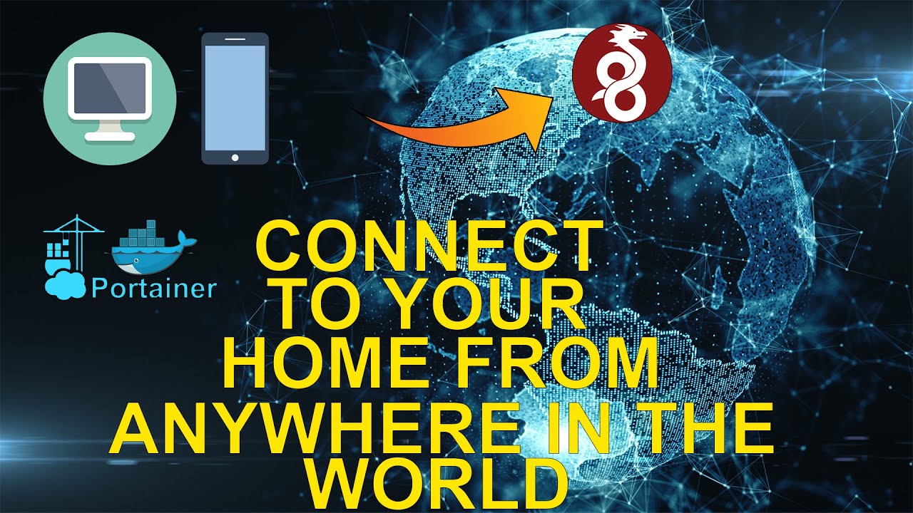 Access Your HOME NETWORK From ANYWHERE IN THE WORLD | Wireguard VPN ...