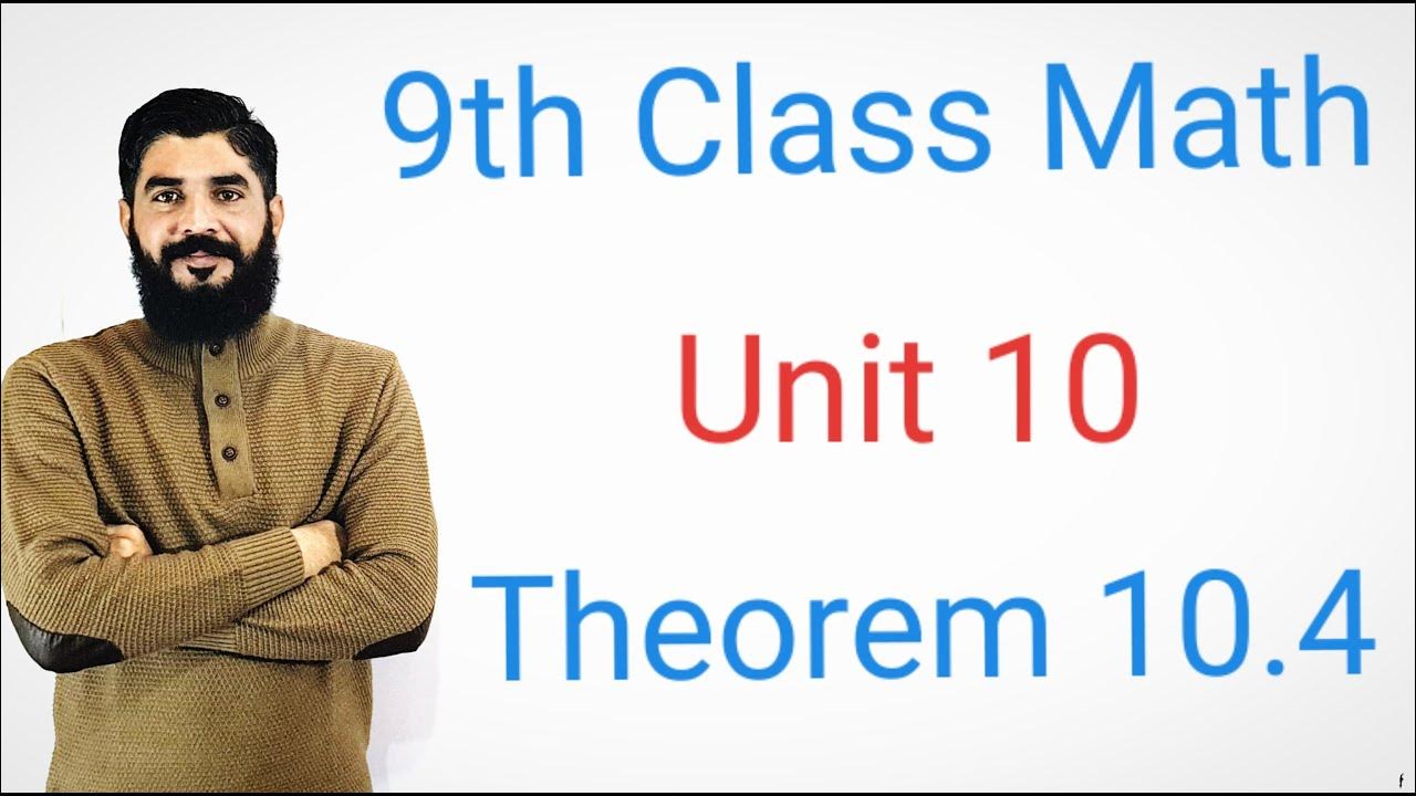 Theorem 10.4 Unit 10 , 9th class math , congruent triangle | Theorem 10.4 | Muhammad Hilal - YouTube