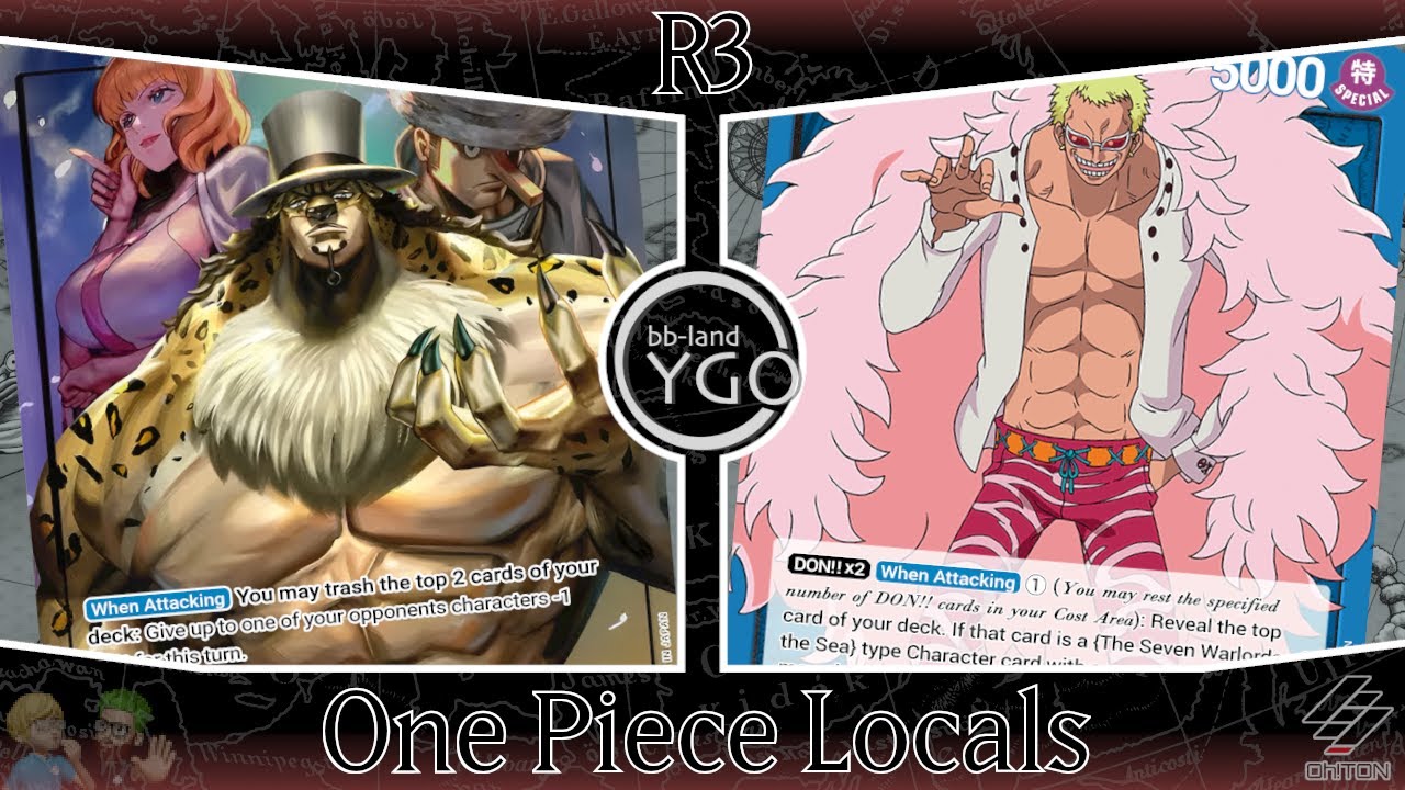 One Piece Card Game Locals Runde 3 im BB-Land - YouTube