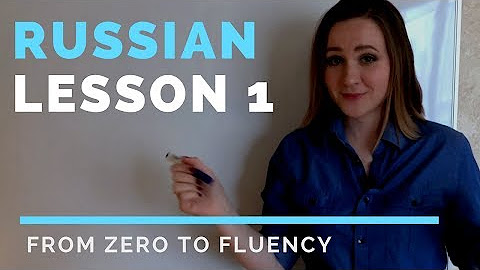From zero to fluency – Russian Course For Beginners - YouTube