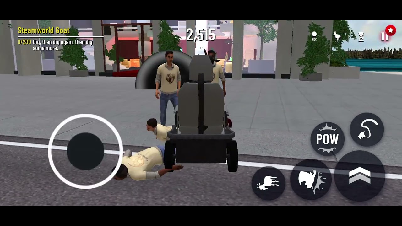 Professor goat explores the world - YouTube