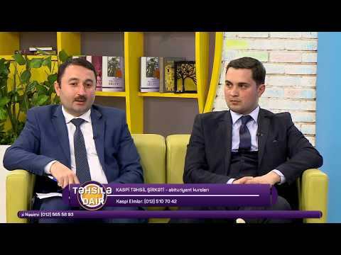Kaspi Abituriyent kursları - 2018/2019-cu tədris ili üçün planlar